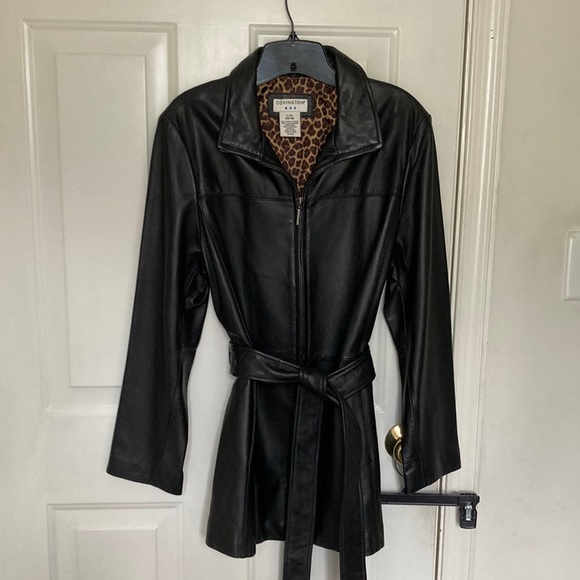 Covington | Jackets & Coats | Leather Jacket | Poshmark
